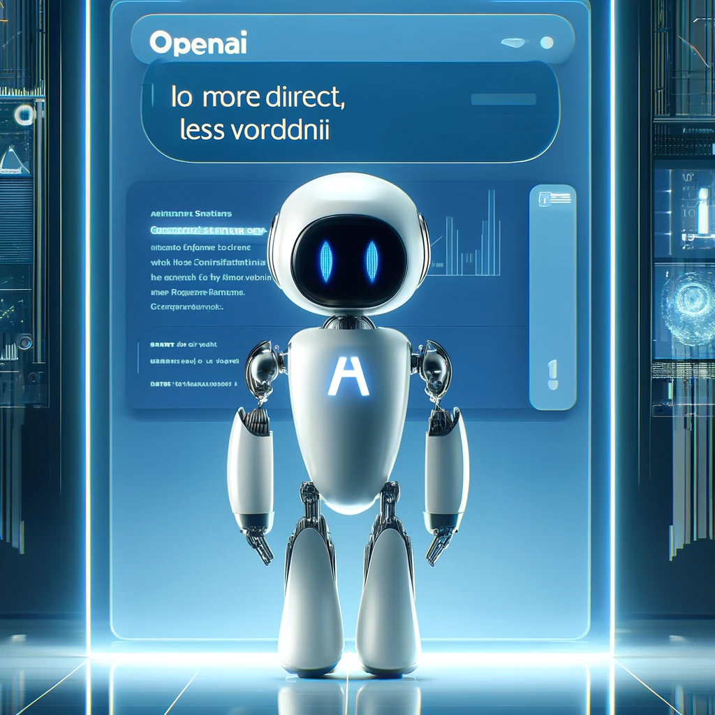 新時代的聊天機器人：OpenAI將ChatGPT進化成更直接、更簡潔！